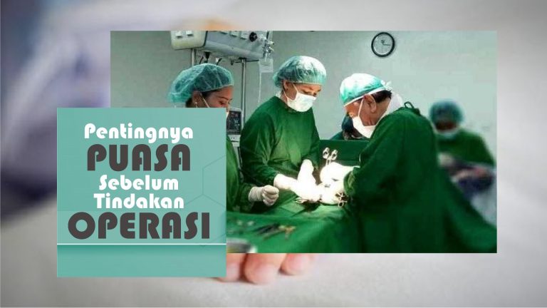 Puasa Sebelum Operasi: Alasan Medis Pasien Harus